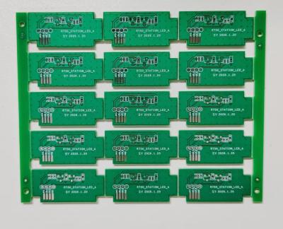 China Lead-Free HASL Double Sided PCB FR4 Flame-Retardant Material for Station LED Application for sale