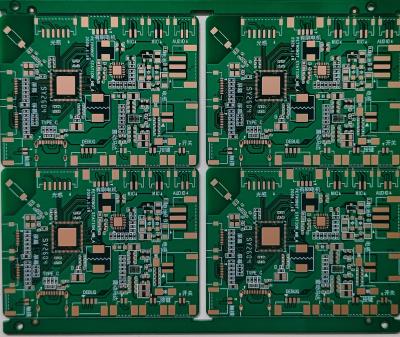 China Customized Silkscreen Electronic PCB Board Green Soldermask for Electronic Systems for sale