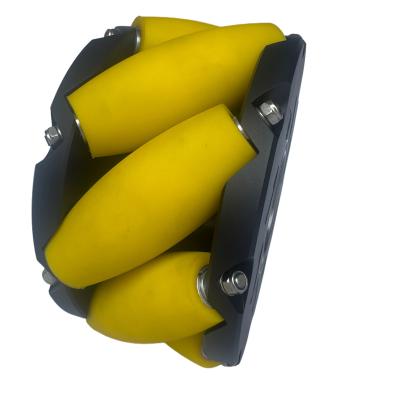 China 8 Rollers All Directional Wheels Heavy Duty Robot Car Wheels for sale