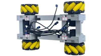 China 12 Inch Wireless Controller Chassis Mecanum  Wheels 4 Wheel 3000kg For  Robot for sale