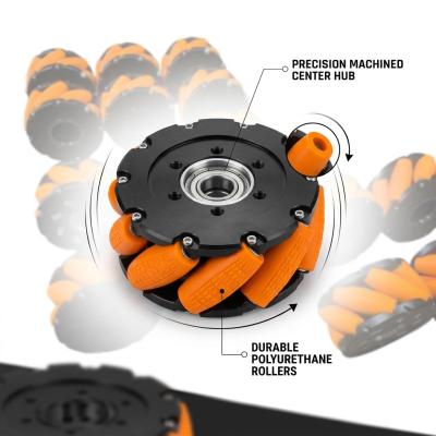 China Integrated Hub Motor Mecanum Wheel 5 Inch 500kg Smart Drive Unit for Mobile Robot for sale