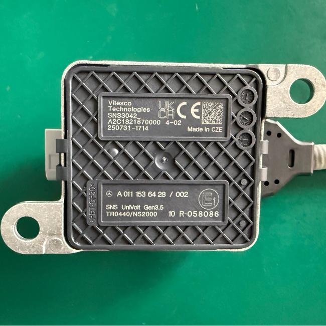 Close-up view of WEGO NOx Sensor