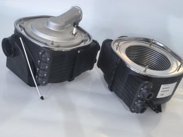 Quality Stainless Steel Condensing Heat Exchangers 24-28KW For Residential Gas Boiler Heating for sale