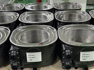 China Combi Condensing Stainless Steel Heat Exchangers 24-28KW Gas Boilers for sale