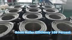 High Efficiency Stainless Steel 24-48KW Heat Exchangers for Condensing Gas Boilers