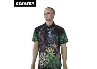 China Activity clothing polo collar tee shirts with fancy design custom logo color for sale