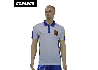 China Customized Slim Fit Polo T Shirts Moisture Wicking Maximum Wear Comfort for sale