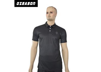 China Plain Sports Polo Shirts Digital Sublimation Sweat Releasing Wash Easily for sale