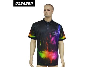 China Fancy Design Sublimation Men'S Polo Sport T Shirt With Logo Customized for sale