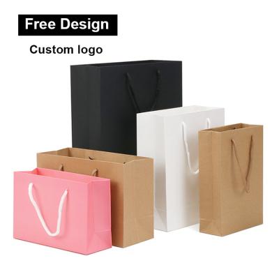 Cina Product Custom Branded Boutique Carrier Shopping Bags with Logo and Flexiloop Handle in vendita