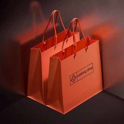 中国 Toowin Reusable Shopping Paper Gift Bag Packaging With Ribbon Handle Customized Color 販売のため
