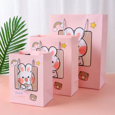 Cina Borsa di carta stampata con logo su misura Borsa di gelato di carta con stampa tagliata Toowin Direct in vendita