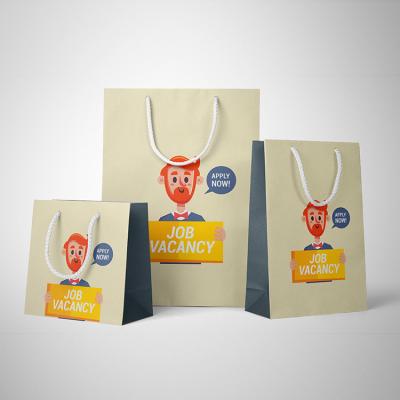Cina Toowin Purple Matte Lamination Eco Shop Bag con manico a tre fili e logo personalizzato in vendita