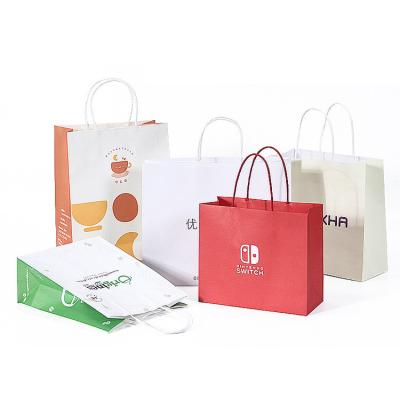 中国 リサイクル素材 トゥーウィン ビジネスとクリスマス用の豪華 オーダーメイド ロゴのショッピングバッグ 販売のため