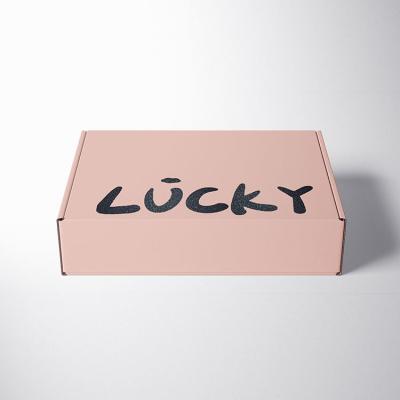 Cina Dimensioni personalizzate Accepted Purple Cardboard Corrugated Paper Box per dolci e trucco reale in vendita