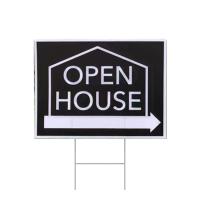China Toowin Customized Security Yard Sign Rectangular 4mm Waterproof Letters for Voting for sale