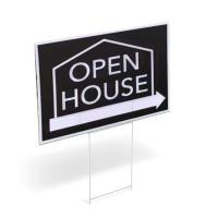China Toowin Customized Security Yard Sign Rectangular 4mm Waterproof Letters for Voting for sale