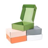 China Custom Luxury Square Corrugated Packaging Boxes for iPhone Artificial Nails Custom Size for sale