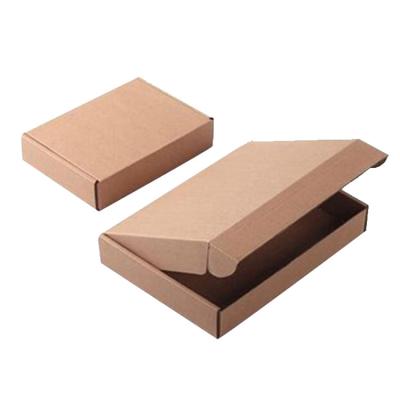 China Forma personalizada Última caixa de pacote de envio de papel único para suas necessidades à venda