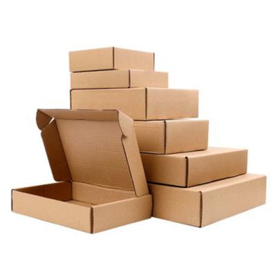 China Forma personalizada Última caixa de pacote de envio de papel único para suas necessidades à venda