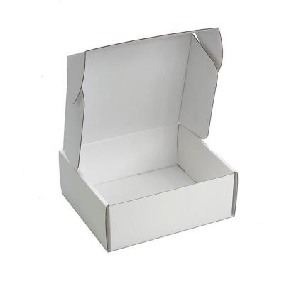 China Forma personalizada Última caixa de pacote de envio de papel único para suas necessidades à venda