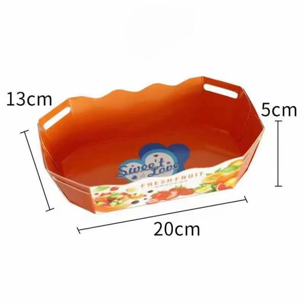 Embalaje Toowin Caja de embalaje respetuosa con el medio ambiente para impresión personalizada de frutas frescas