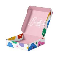 China Custom Corrugated Shipping Mailer Boxes for Shoes Clothes Packaging Custom Size Accepted for sale