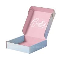 China Custom Corrugated Shipping Mailer Boxes for Shoes Clothes Packaging Custom Size Accepted for sale