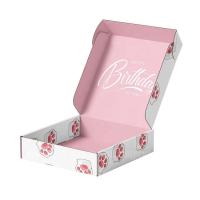 China Custom Corrugated Matt Lamination Packaging Boxes for Food and Small Business for sale