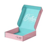 China Custom Corrugated Matt Lamination Packaging Boxes for Food and Small Business for sale