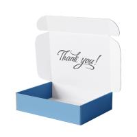 China Customized Colored Printed Corrugated Mailer Hat Box for Recycled Packaging 3000sqm Factory for sale