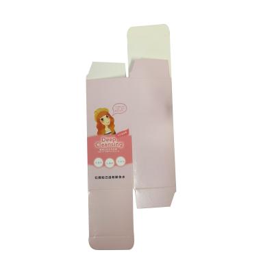 China Reasonable cartón soporte interior plegable de relieve Mtaa caja de papel para cosméticos en venta