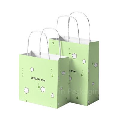 China Wettbewerbsfähiger Einzelhandel für Luxus-Brown-Papier-Shopping-Taschen zu verkaufen
