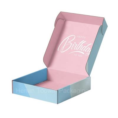 China Op maat gemaakte bestelling Recycle Paper Shipping Gift Box voor granen en rozenbloemen verpakkingen Te koop