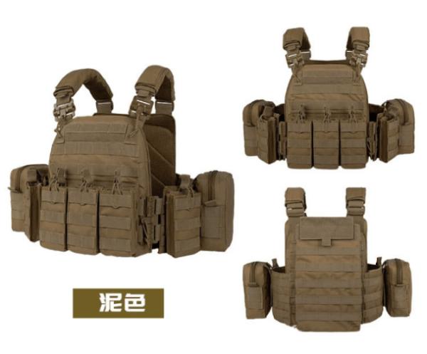 Quality Quick-Release Tactical Vest - 1000D Polyester Combat Gear with MOLLE System, for sale