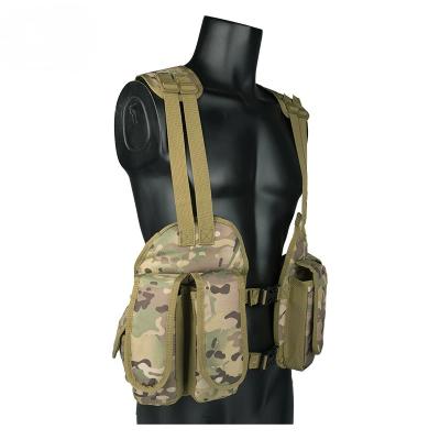 China 600D poliéster MOLLE colete tático modular com almofadas ajustáveis à venda
