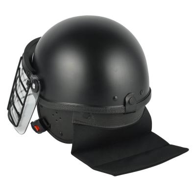Cina Casco tattico anti-sommossa resistente agli urti Ergonomico con visore a maglia metallica in vendita