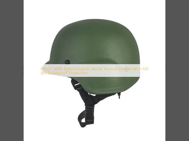 PASGT M88 Tactische Ballistische Kevlar Aramid Helm Met NIJ IIIA kogelvrije bescherming