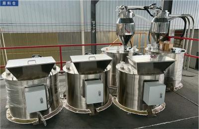 China Máquina de extrusão de duplo parafuso de 5 barris PE PP com sistema de arrefecimento por ar independente à venda