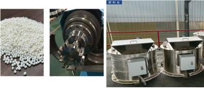 Cina Granulatore a pellicola PE resistente alla ruggine Velocità di disegno 5m/min Granulatore a pellicola Granulatore di estrusione in vendita