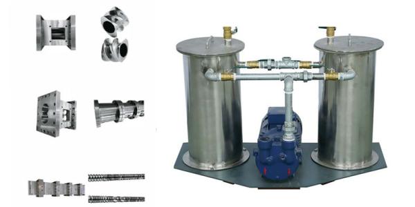 Quality Cabinet Twin Screw Compounder Stainless Steel W6mo5cr4V2 Screw Elements Material for sale