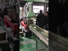 Macchina di estrusione a vite gemelle a corda di nylon e filato di filato