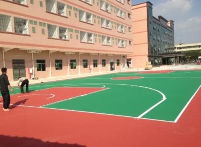 Cina Sport di gomma del campo da badminton che pavimentano di Hard Top rispettoso dell'ambiente  in vendita