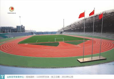 China Outdoor Synthetic Athletic Running Track International Standard With Long Lifespan for sale