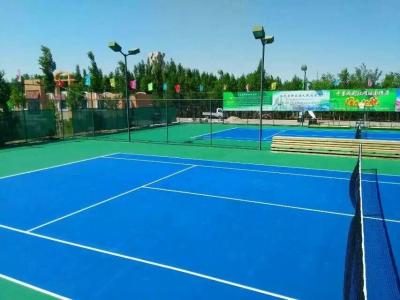 Cina Pavimentazione di gomma all'aperto sintetica, pavimentazione della stanza di allenamento con la linea della marcatura in vendita