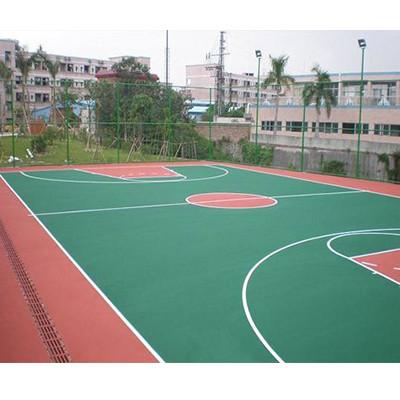 Cina Superfici esteriori del campo da pallacanestro del sintetico, pavimentazione modulare colorata di pallacanestro in vendita