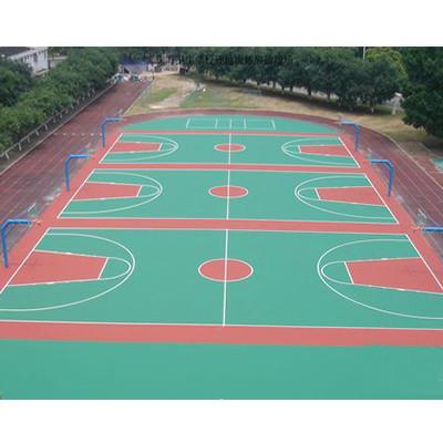 Cina Campo da tennis senza cuciture di Outdside che pavimenta il sistema completo materiale del poliuretano spesso in vendita