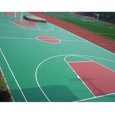 China Thick Polyurethane Sports Flooring Slip Resistant With Sandwich System for sale