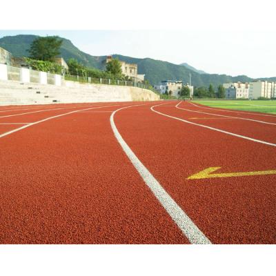 Cina Pavimentazione di gomma di Epdm del cappotto dello spruzzo, pavimentazione senza cuciture atletica permeabile di Epdm in vendita