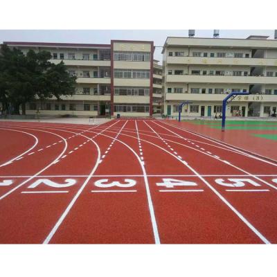 Cina Sport all'aperto del poliuretano che pavimentano la superficie corrente della pista del tartan della norma internazionale in vendita